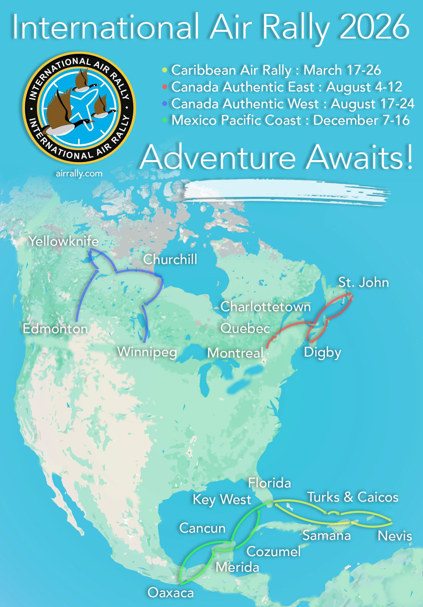 International Air Rally – World leader in group flying events since 2003